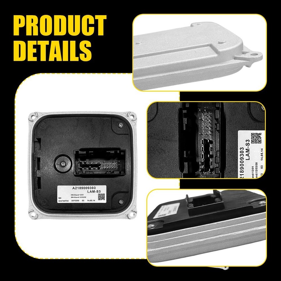 LED Headlight Ballast Control Unit #A2189009303 For Mercedes W176 C117 ...