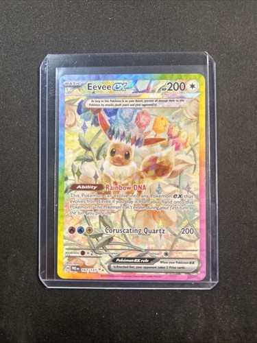 Pokemon Eevee ex - 167 LP 1st Edition Normal SV: Prismatic Evolutions ...