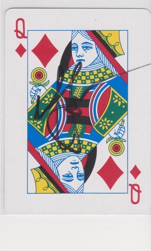 MATT LYTLE CAROLINA PANTHERS 2000-01 AUTOGRAPHED PLAYING CARD | eBay