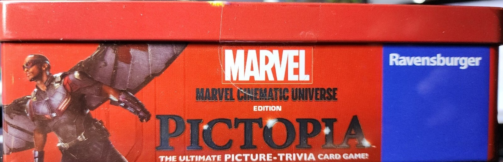 Marvel+Pictopia+Trivia+Card+Game+Ravensburger+3d+Tin+MCU for sale ...