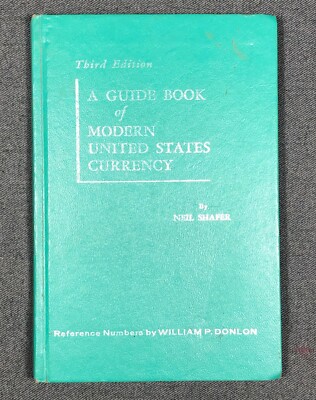 1968 Whitman Guide Book Modern United States Currency Neil Shafer ...