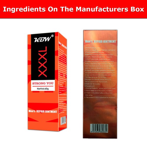 NEW MENS KBW XXXL MALE ENHANCEMENT CREAM | eBay