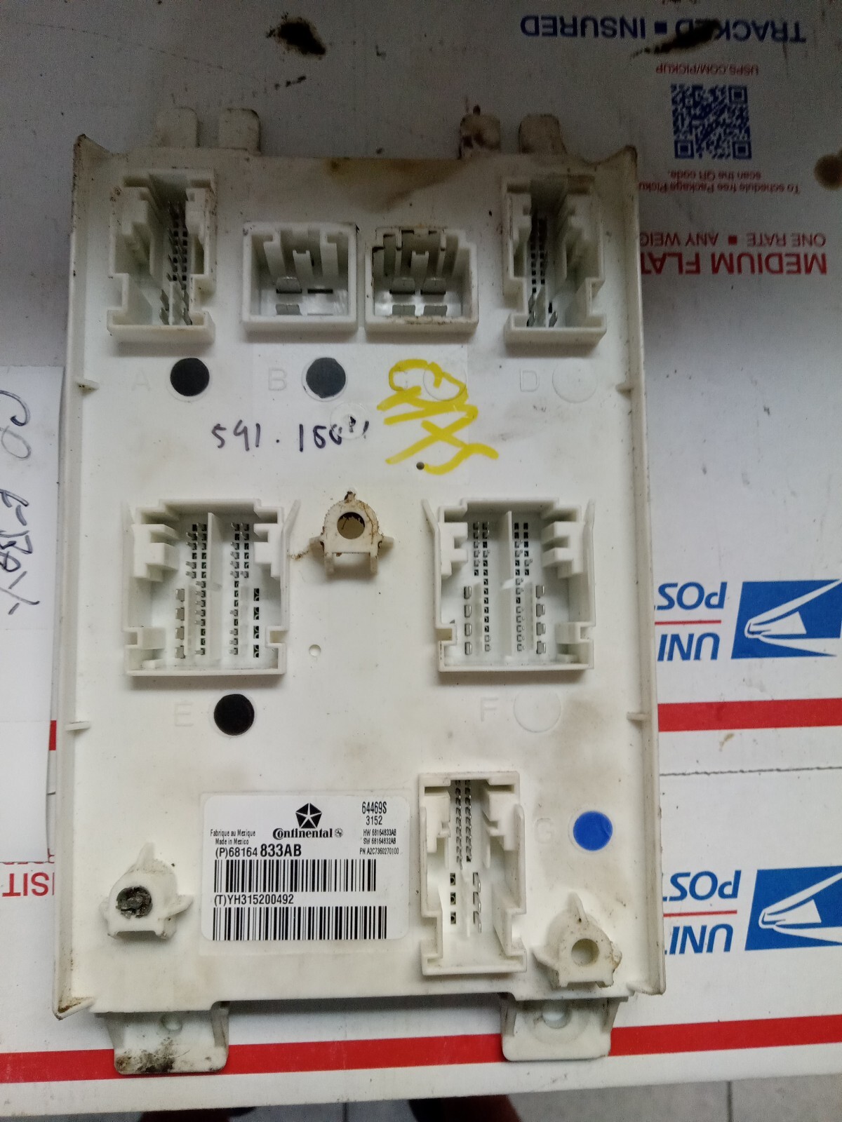 2013 Dodge Journey Body Control BCM Module ASSY OEM 68164833AB for sale ...