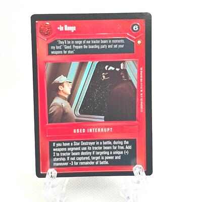 Star Wars CCG Special Edition Limited Black Border Dark Side In Range ...