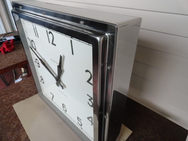 NEWGATE Quad Wall Clock 16 inch Square Clock - Industrial | eBay