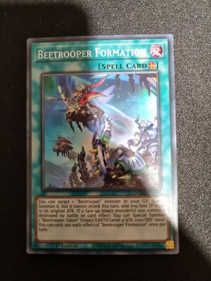 Yugioh - Beetrooper Formation *Super Rare* DAMA-EN090 (NM/M) | eBay ...