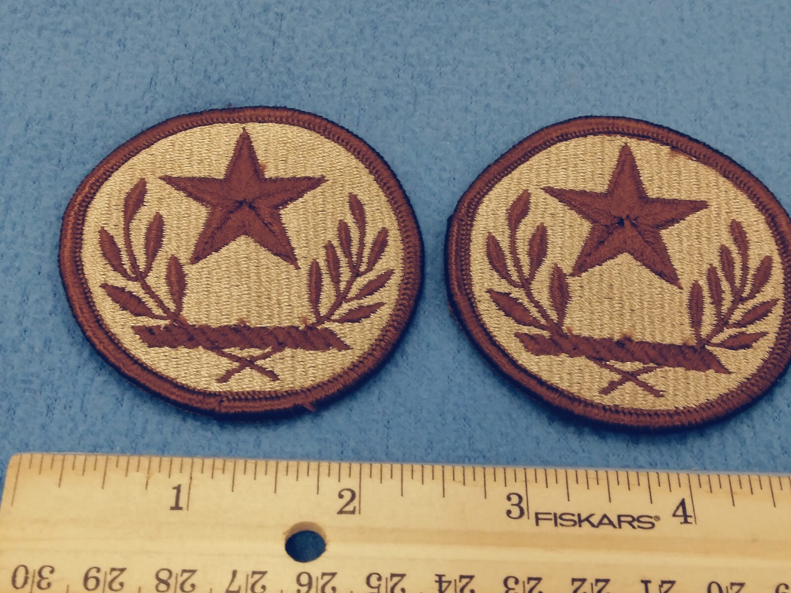 LOT OF 2 - DESERT TAN ARMY TEXAS NATIONAL GUARD PATCHES - NEW | eBay