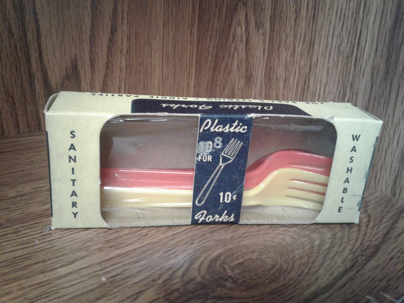 Vintage Imperial Styron Plastic Forks Dow Plastic USA with box | eBay