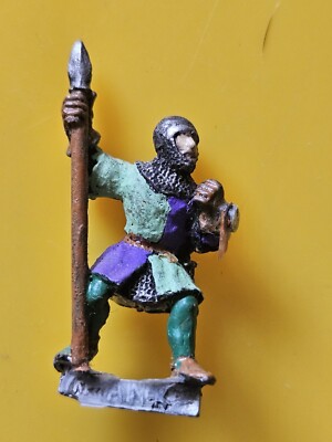 C26 Bretonnian Knights retainer metal citadel gw Games Workshop Spear ...