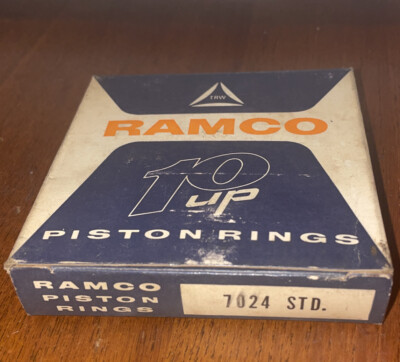 NOS TRW Ramco Piston Rings # 7024 STD Mechanic Estate Sale Find | eBay