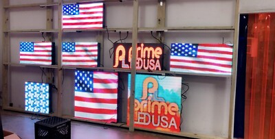 PRIME LED Sign P10 DIP FULL COLOR INDOOR/OUTDOOR WIFI LED Sign (50.5" x ...