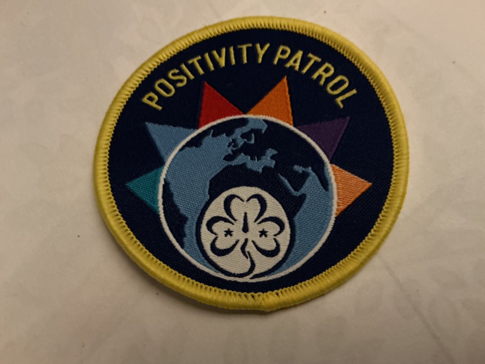 Girlguiding /Wagggs Positivity Patrol Badge | eBay UK
