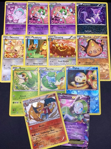 13x POKEMON CARD LOT - LEGENDARY TREASURES GENERATIONS CHARIZARD HOLO ...