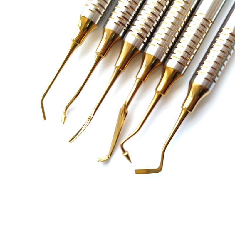 6Pcs/Set Dental Composite Resin Filling Spatula Repair Restorative ...