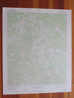Pomaria South Carolina 1972 Original Vintage USGS Topo Map | eBay