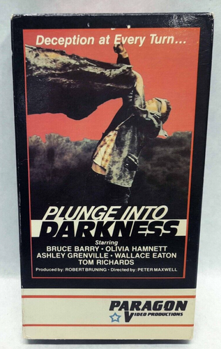 PLUNGE INTO DARKNESS 1984 Paragon VHS - Very Nice Condition | eBay