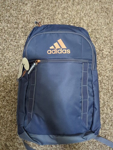 Adidas Excel 7 Unisex OSFA 15" Laptop Backpack Navy Rose Gold for sale ...