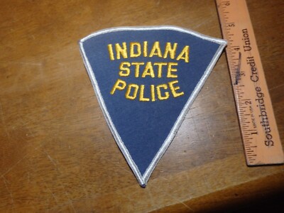 INDIANA STATE PATROL HIGHWAY PATROL OBSOELTE PATCH BX AAA#15 | eBay