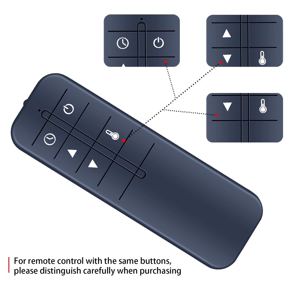 Replacement Remote Control For Heat Surge Space Heater WP18D | eBay