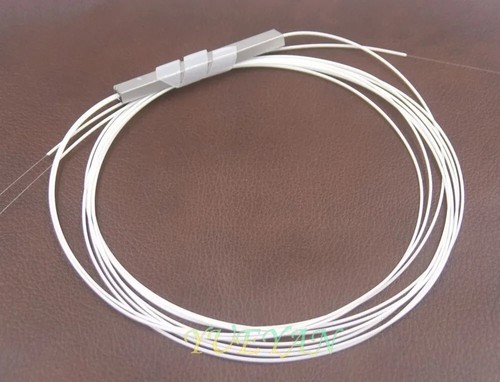 1:2 Optical Fiber Splitter 0.9mm Bare Fiber Mini Steel Tube Fiber ...