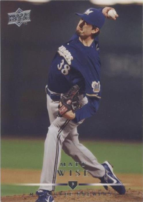 2008 Upper Deck - Matt Wise #55 for sale online | eBay