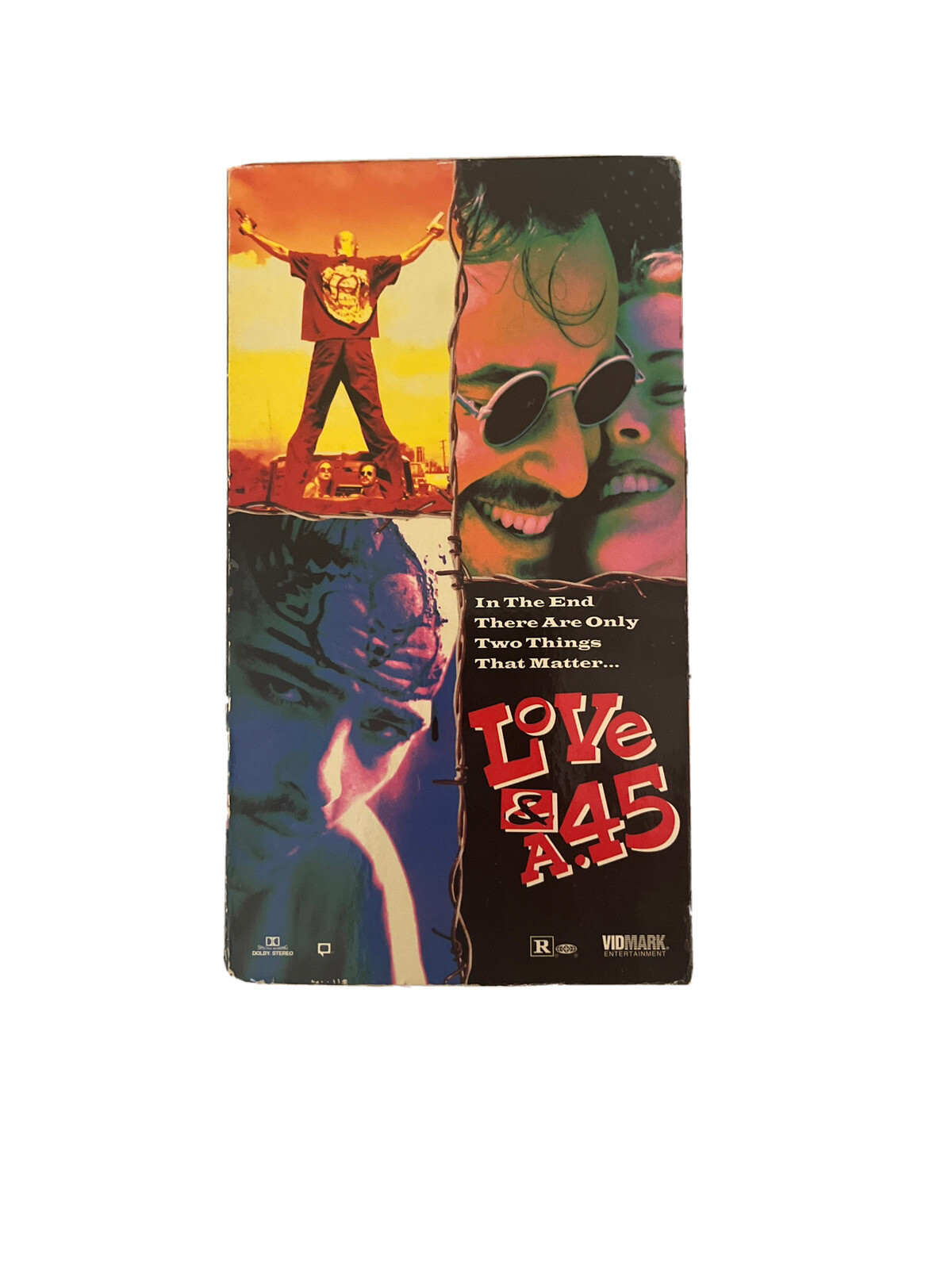 Love & A .45, VHS Movie , Rene Zellweger, Rory Cochran, Grunge Era ...