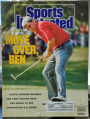 1989 Sports Illustrated Jun 26 Move Over Ben- Curtis Strange ...