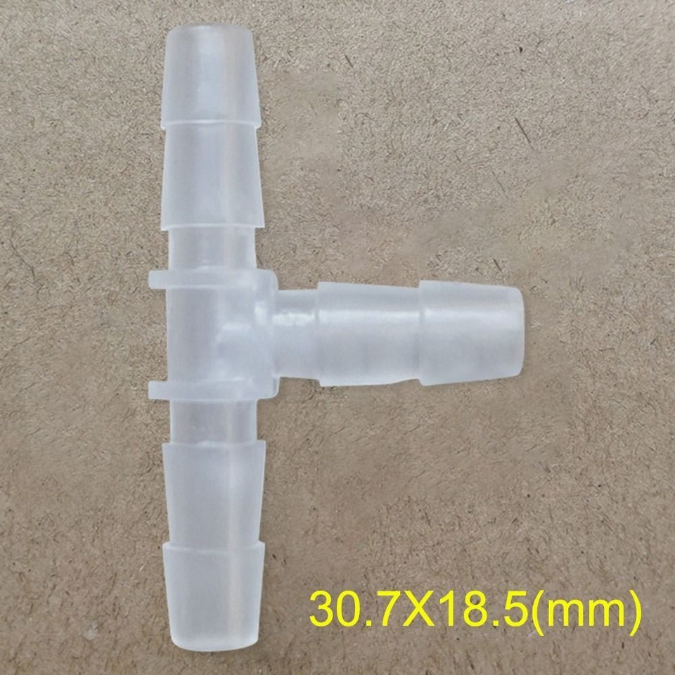 PE Plastic Pipe Connector T-Piece Tee Connectors Fish Tank | eBay