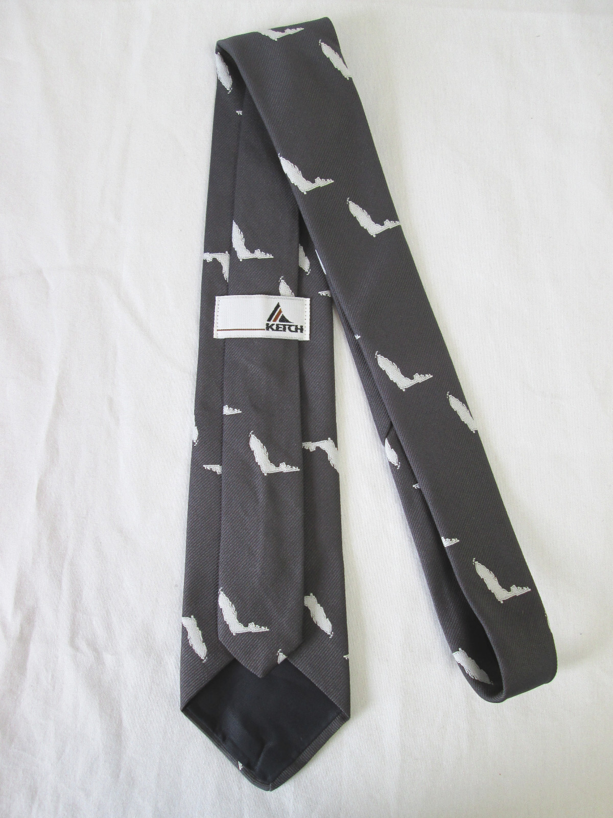 Vintage Ketch 80s 90s FLORIDA State Outline Shape Uni… - Gem