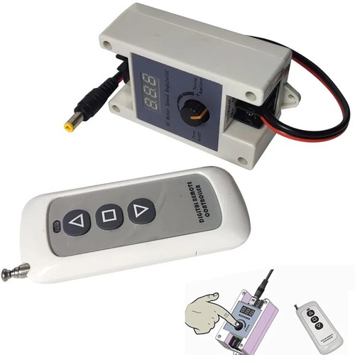 12V24V Wireless Remote Control DC Motor Speed Controller Induction ...
