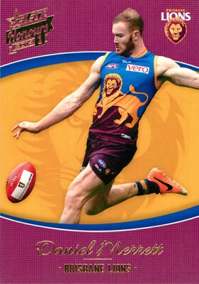 2014 BRISBANE LIONS AFL Card DANIEL MERRETT | eBay Australia