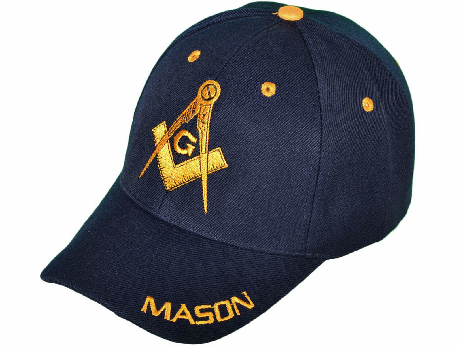 Mason Baseball Cap Freemasons Blue Masonic Hat Masons, Compass and ...