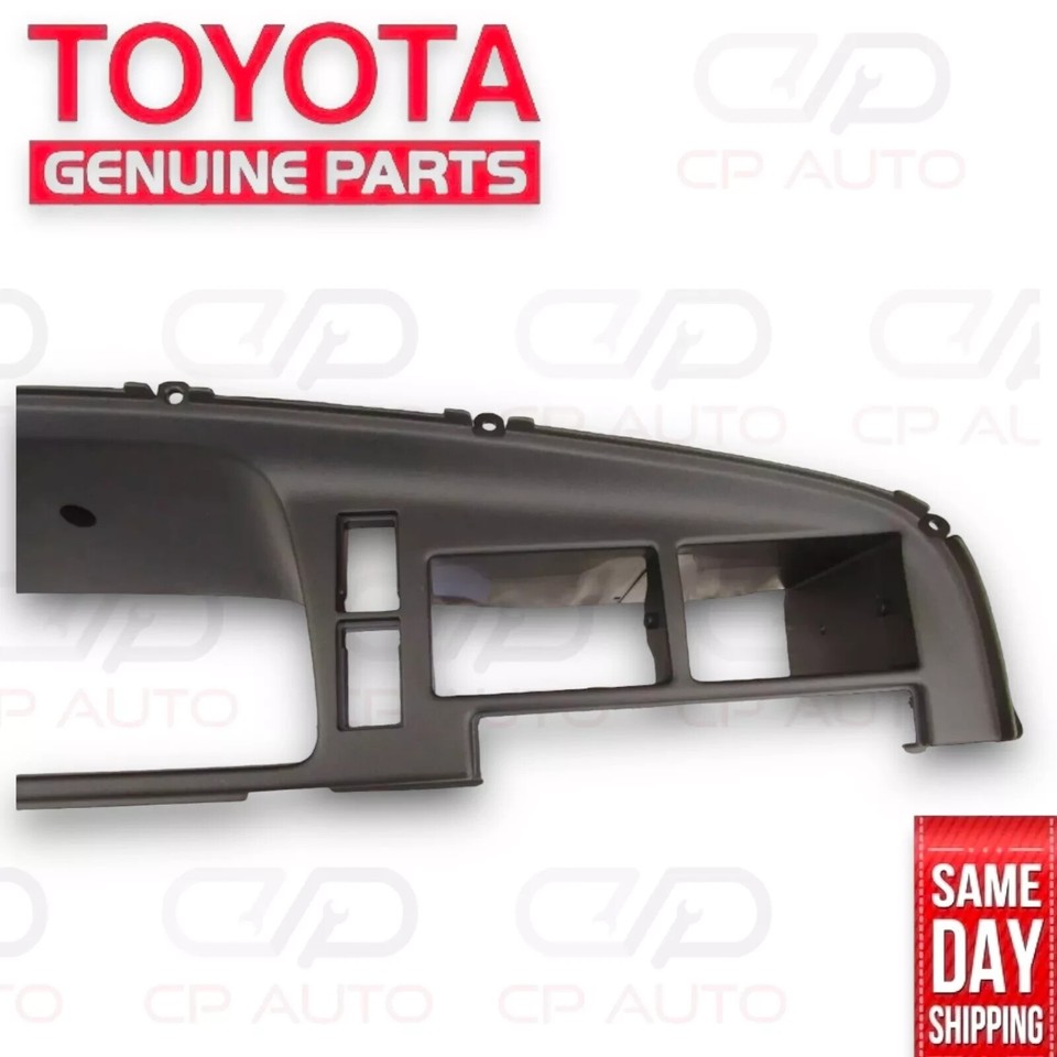1991-1995 Toyota Pickup Dash Instrument Cluster Panel Bezel Trim ...