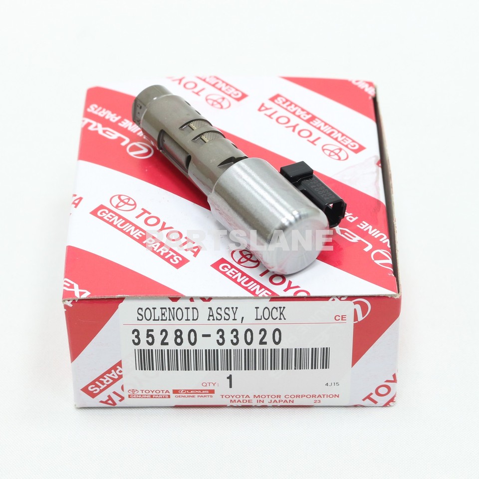 Toyota 35280-33020 Genuine OEM Solenoid Assy Lock Up Control ...