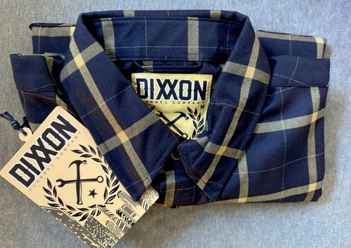 New DIXXON The Messenger Flannel Mens Medium BNwTag SOLD OUT hipster ...