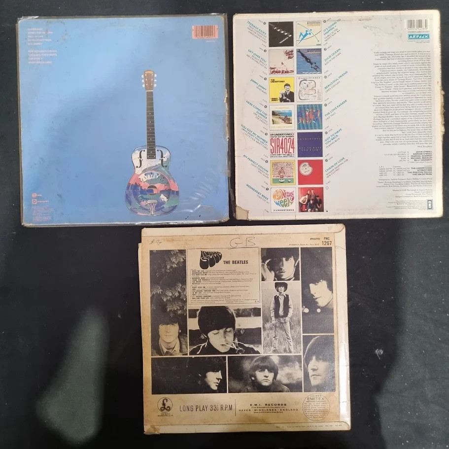 Rock 23 x Vinyl Record LP Job Lot Beatles Nirvana T.Rex Bob Marley ...