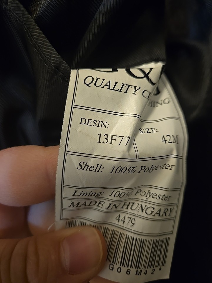 G&G Black Bekishe Jewish Coat Rabbi Size 42M 13F77 (GB1) | eBay