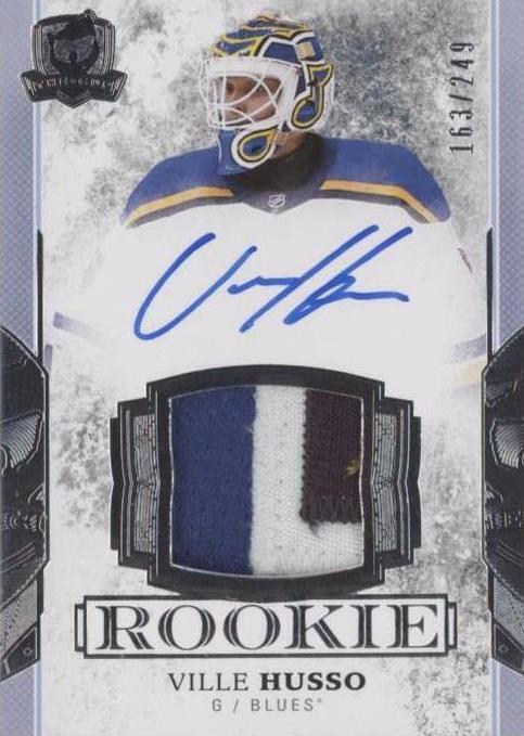 2017-18 Upper Deck The Cup - Rookie Patch Autograph Ville Husso #134 / ...
