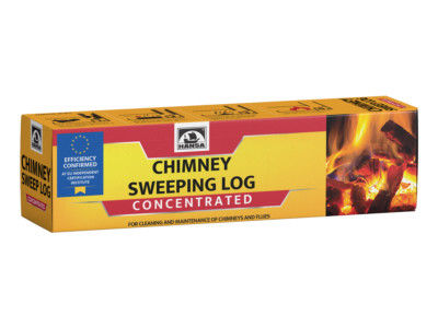 HANSA chimney cleaner log, soot / creosote remover CONCENTRATED, 1.1 kg ...