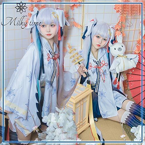Snow Miku with Wig 2018 Yukitancho Shrine Maiden VOCALOID Hatsune Miku ...