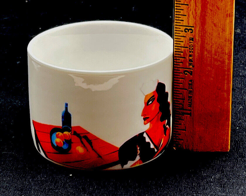 Cappuccino Set 4 Cups/Saucers Knuttel Cafe Collection Hell's Kitchen ...