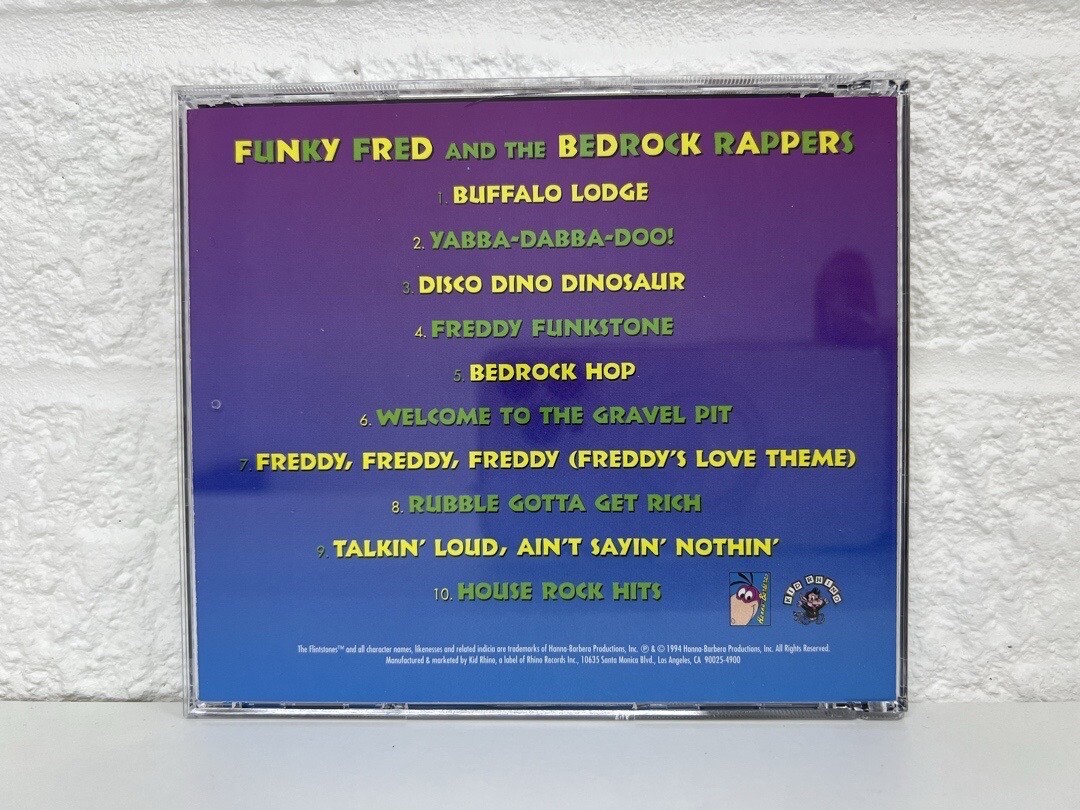 The Flintstones Present Bedrock Hop CD Album Funky Fred And The Bedrock ...