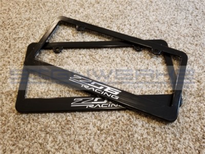 Corvette Z06 C7R Racing License Plate Frame Chevrolet Stingway Jake ...