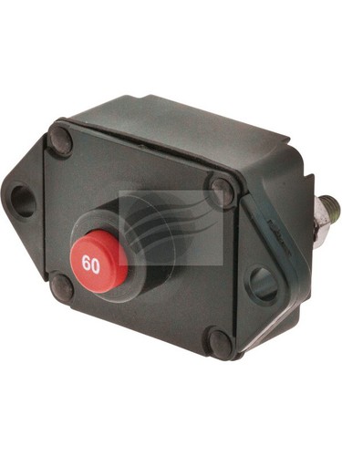 Jaylec Circuit Breaker 60Amp Type III Panel Mount Manual Reset (CB6010 ...