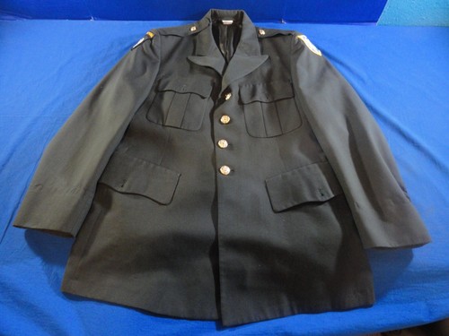 USGI US ARMY CLASS A MENS DRESS GREEN SERGE AG-489 COAT JACKET UNIFORM ...