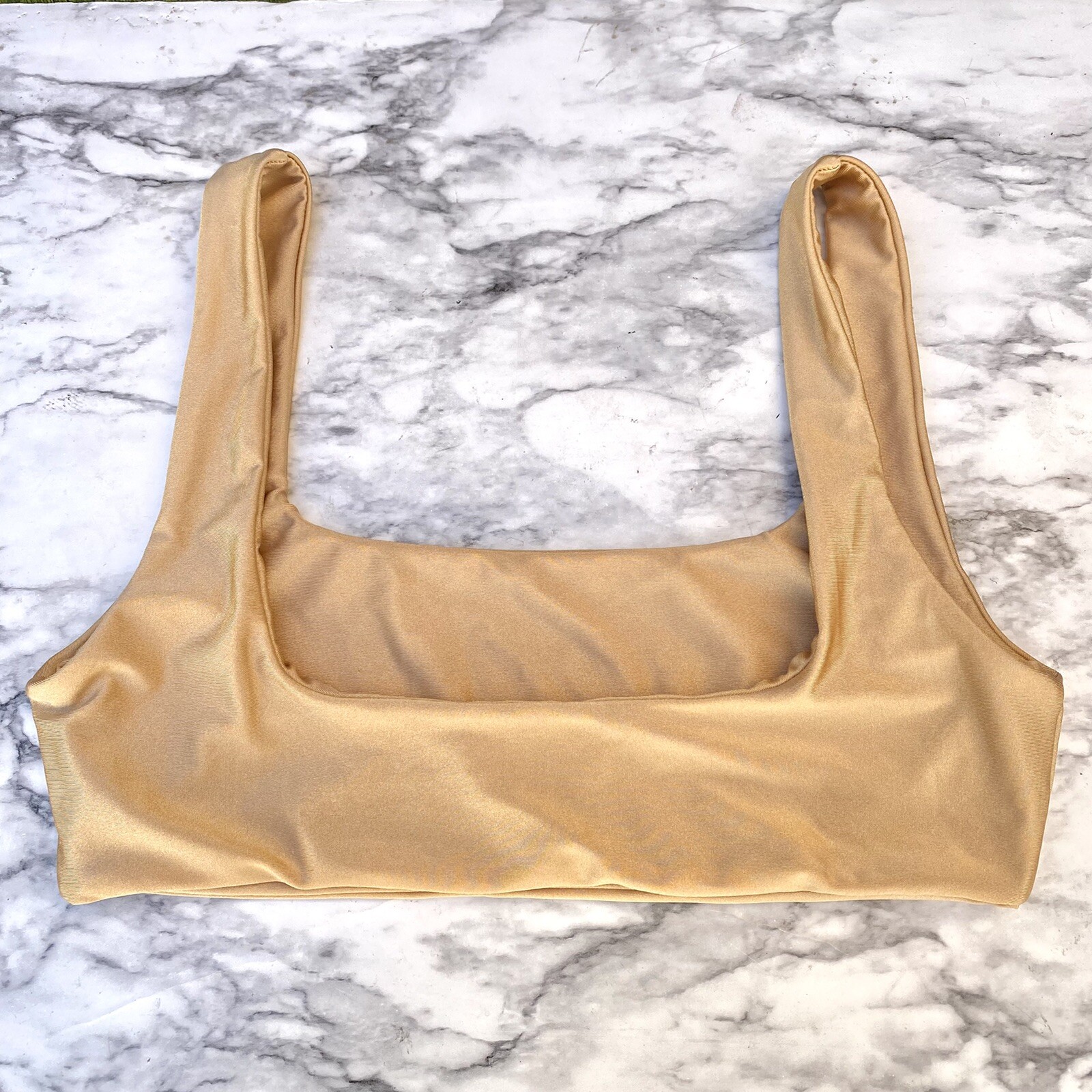 Camila Coehlo Revolve Square Neck Bikini Top M - Gem