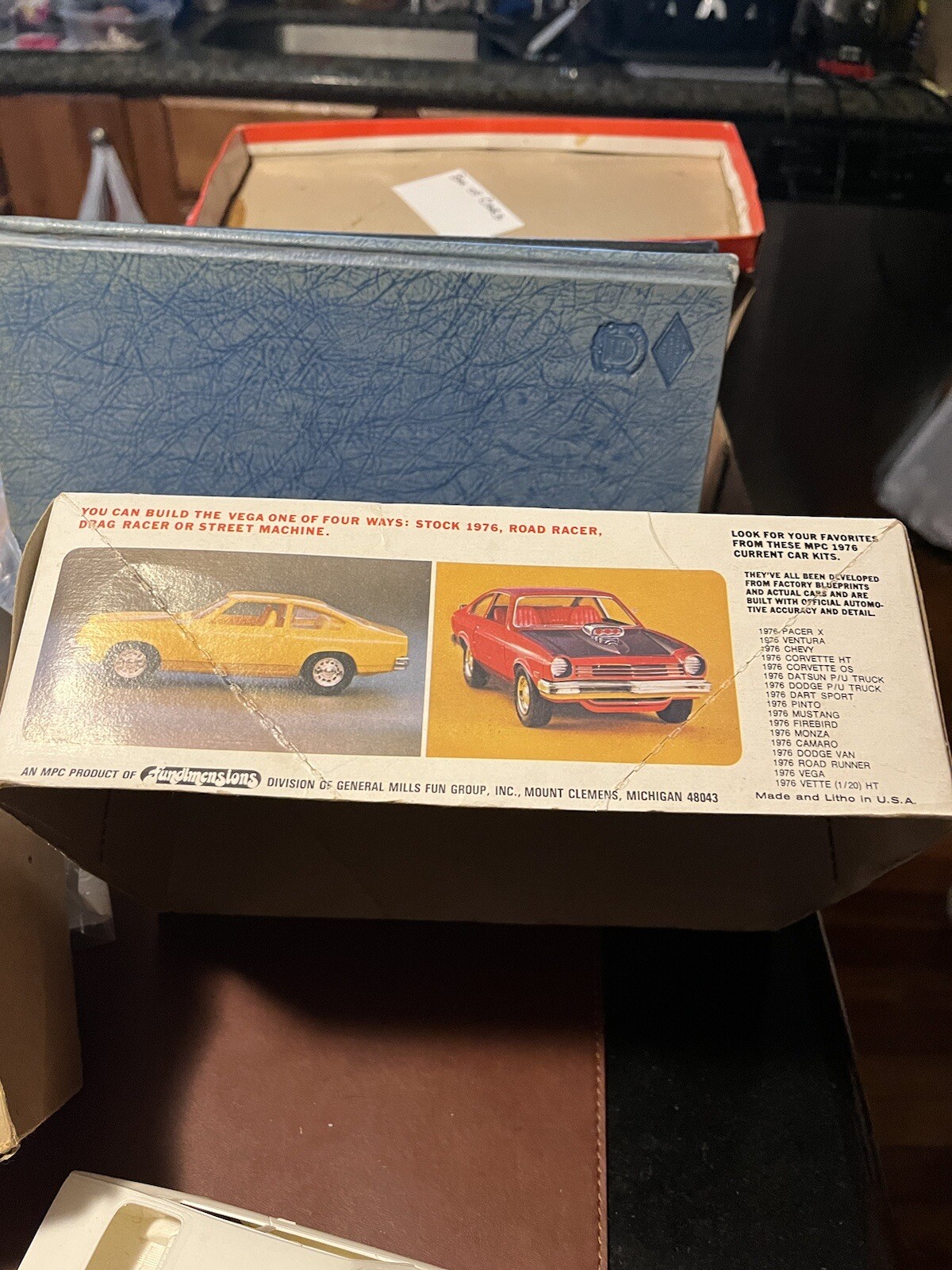 Vintage Mpc 1/25 - ‘76 Chevy Vega Model Kit RARE Also 5 Other Cars +all ...