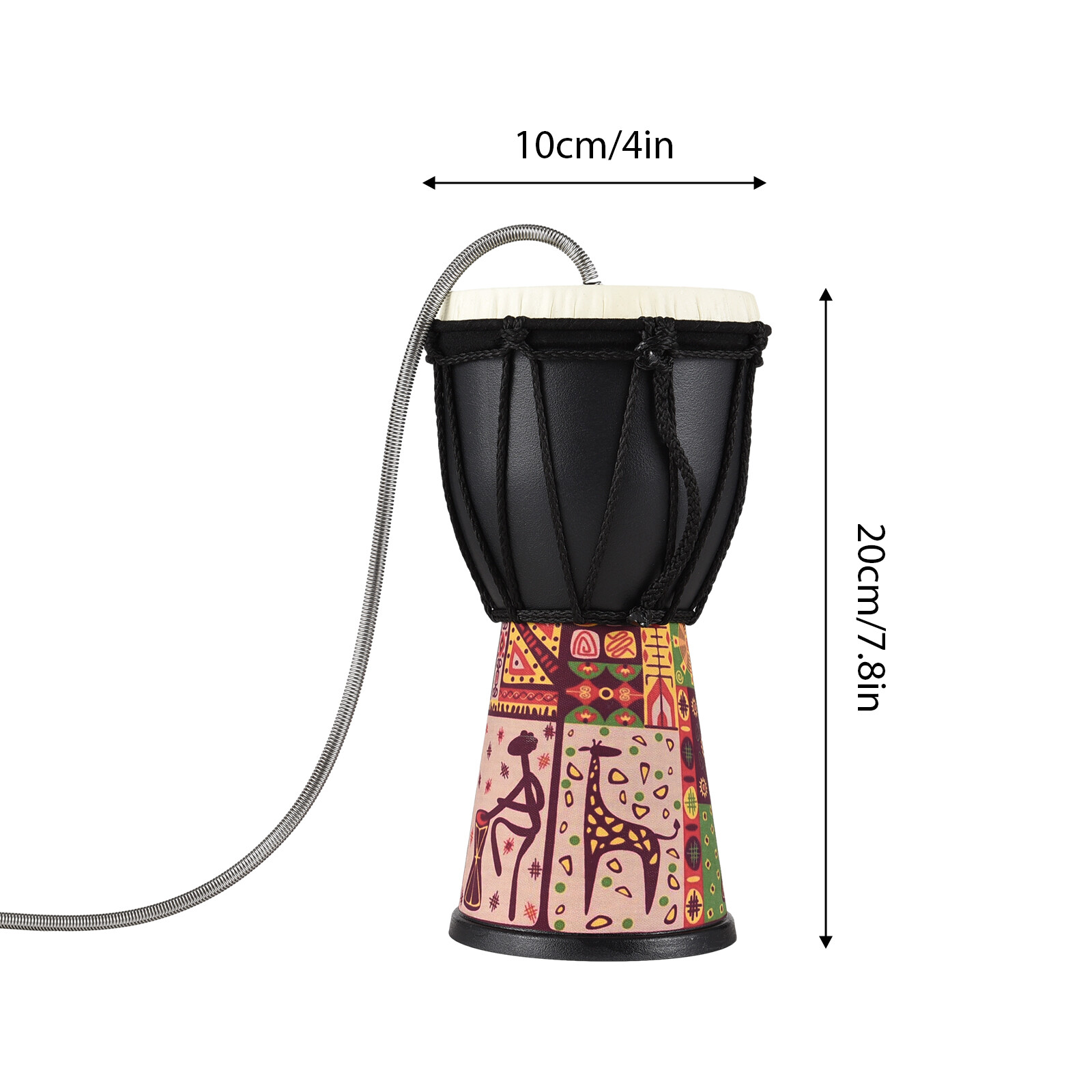 4 Inch Spring Drum Thunder Drum Sound Effect Instrument PVC E1C9 | eBay ...