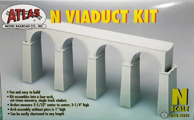 Atlas Model Railroad N Viaduct Kit Atl2826 732573028265 for sale online ...