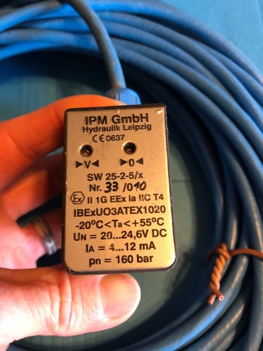 GEA/Grasso IPM Screw Compressor Slide Valve Position Sensor/Transmitter ...